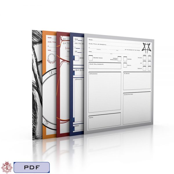 Old Gods of Appalachia Character Portfolios and Character Sheets ...