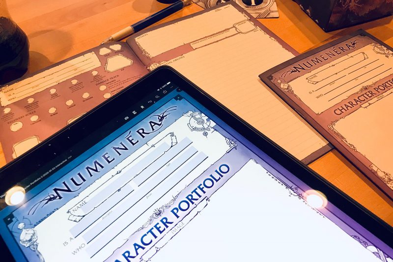 Numenera Character Portfolios and Character Sheets - Monte Cook Games Store