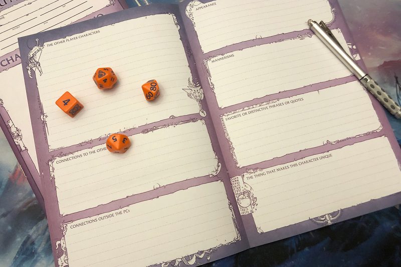 Numenera Character Portfolios and Character Sheets - Monte Cook Games Store