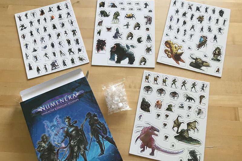 Numenera Character and Creature Standups - Monte Cook Games Store