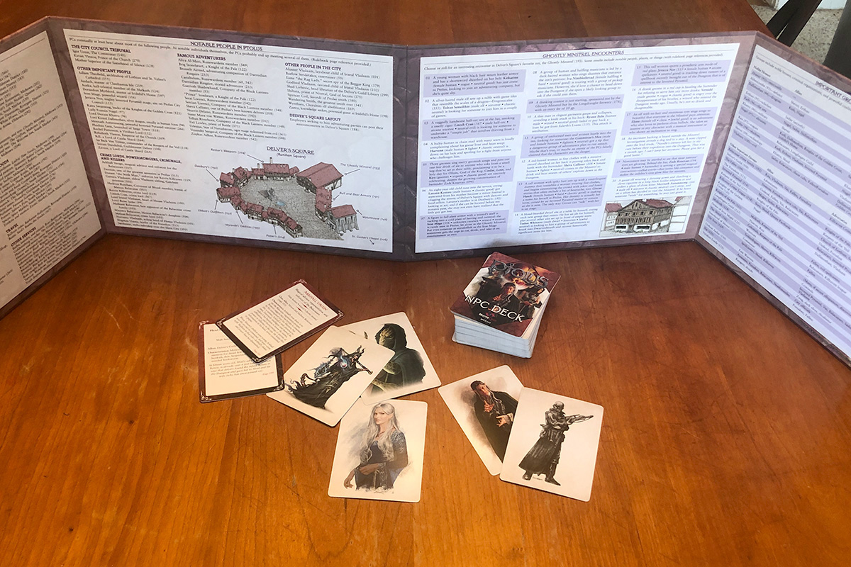 Ptolus GM Screen - Monte Cook Games Store