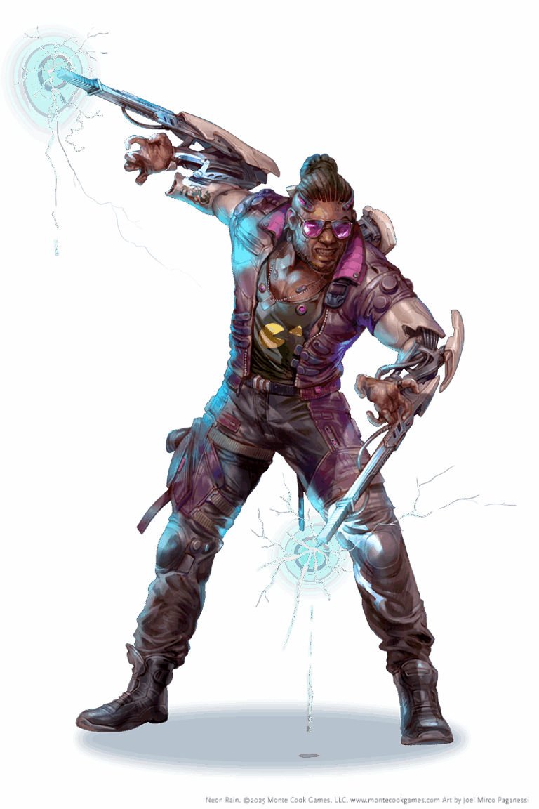 Neon Rain - Monte Cook Games Store