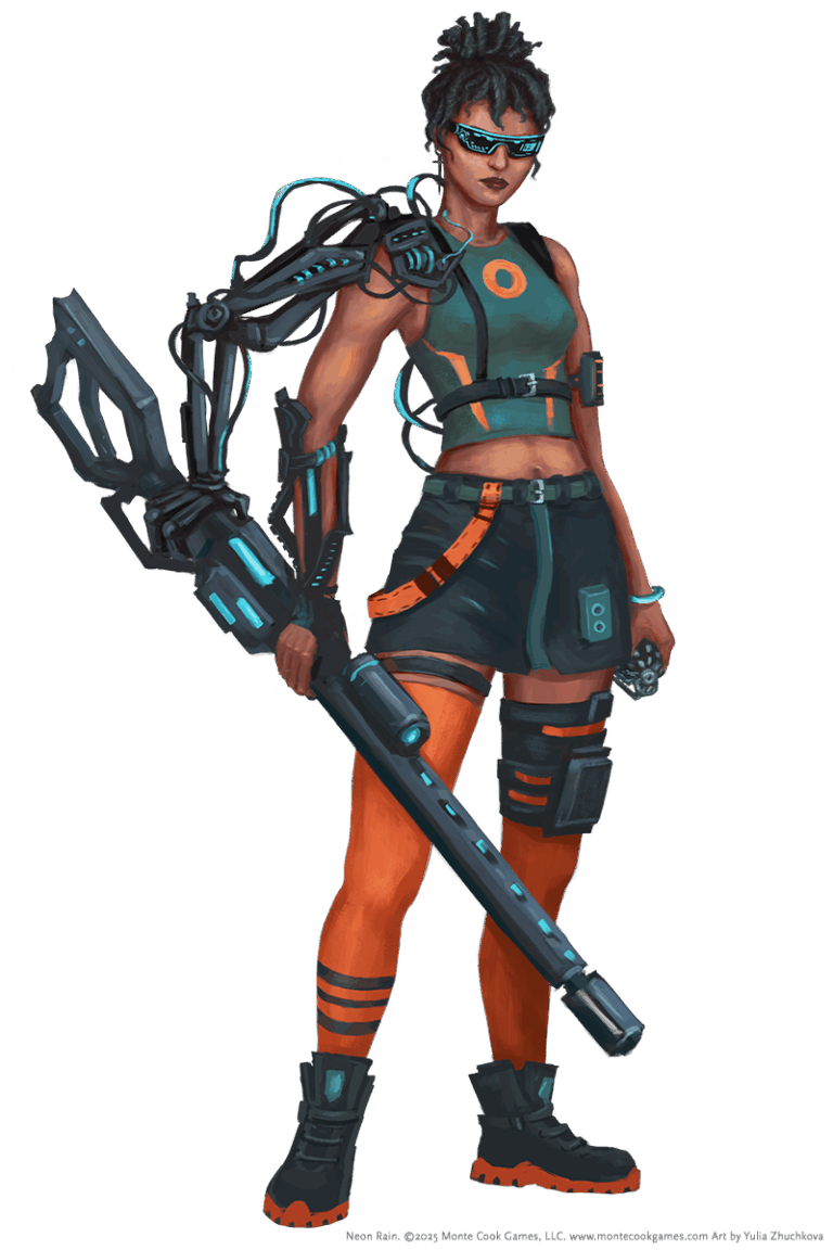 Neon Rain - Monte Cook Games Store