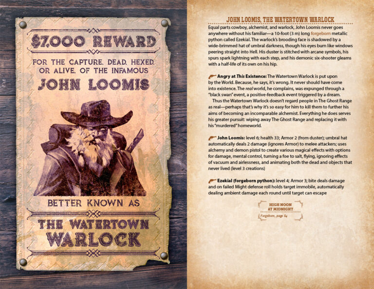 Wanted: Hexed or Alive - Monte Cook Games Store