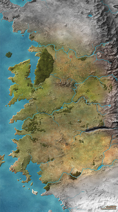 Maps of the Ninth World (PDF) | Monte Cook Games