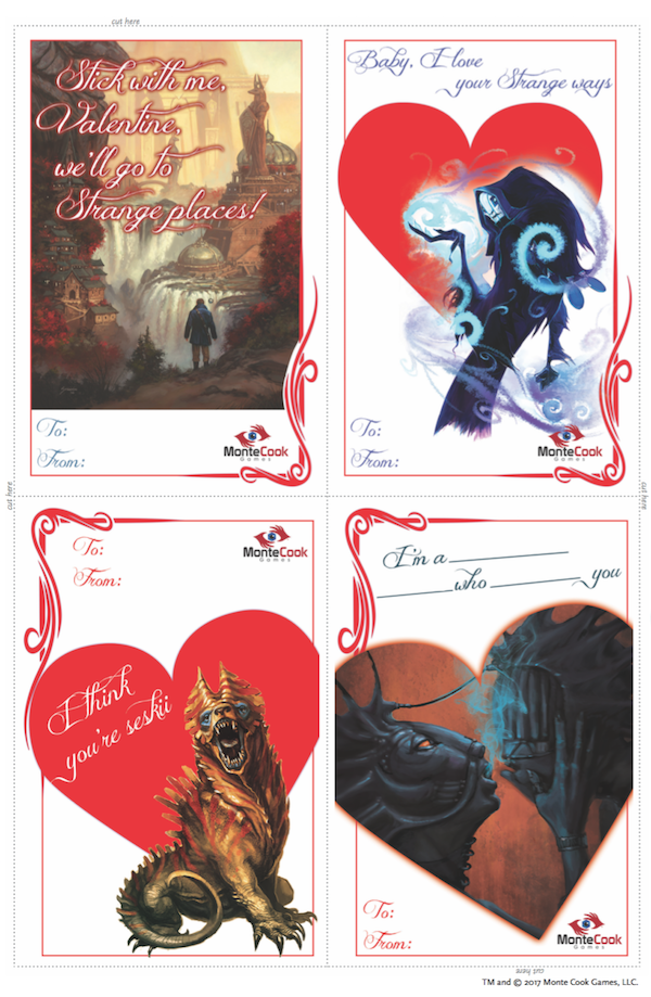 Happy Valentine's Day from MCG - Monte Cook Games