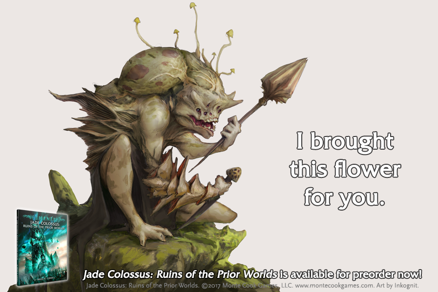 Send a Jade Colossus Ecard - Monte Cook Games