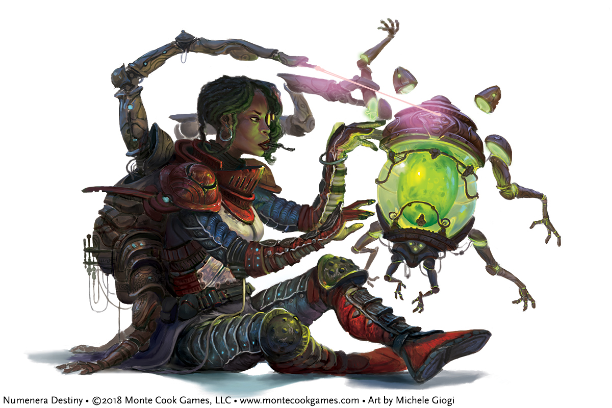 Numenera Crafting Made Easy - Monte Cook Games