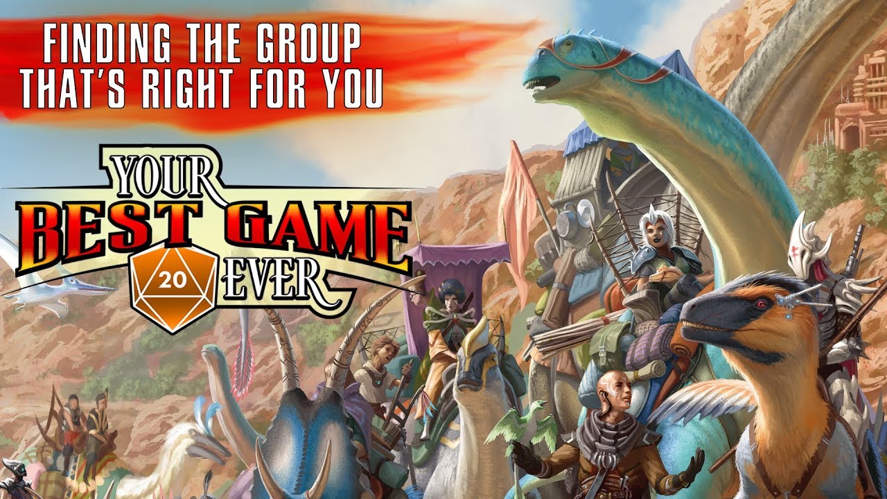 Finding the Gaming Group That's Right For You - Monte Cook Games