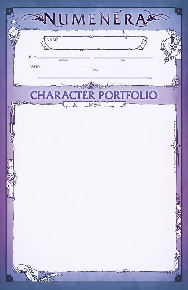 Numenera Character Portfolio - Monte Cook Games