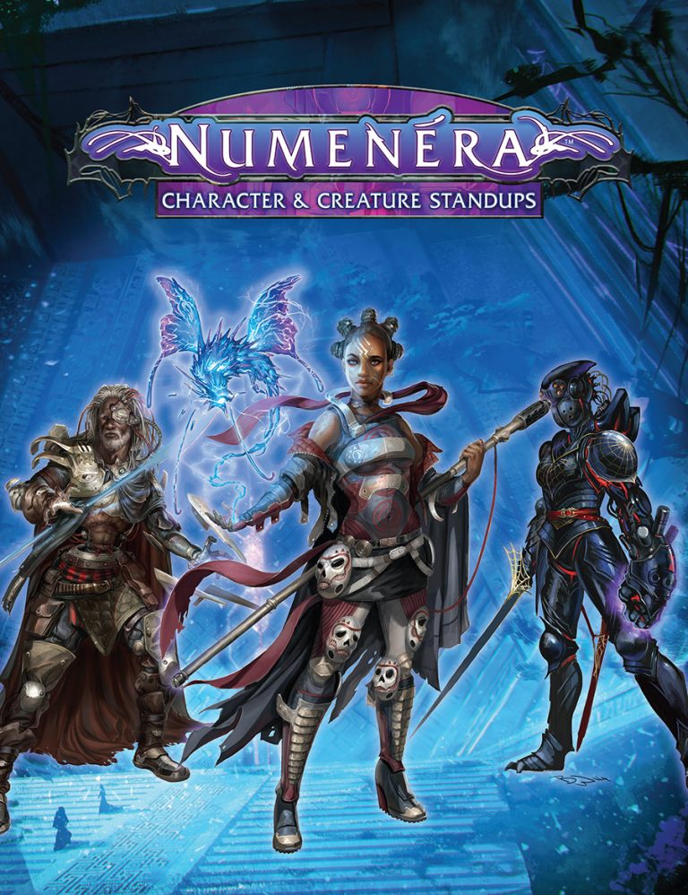 Numenera Character and Creature Standups - Monte Cook Games