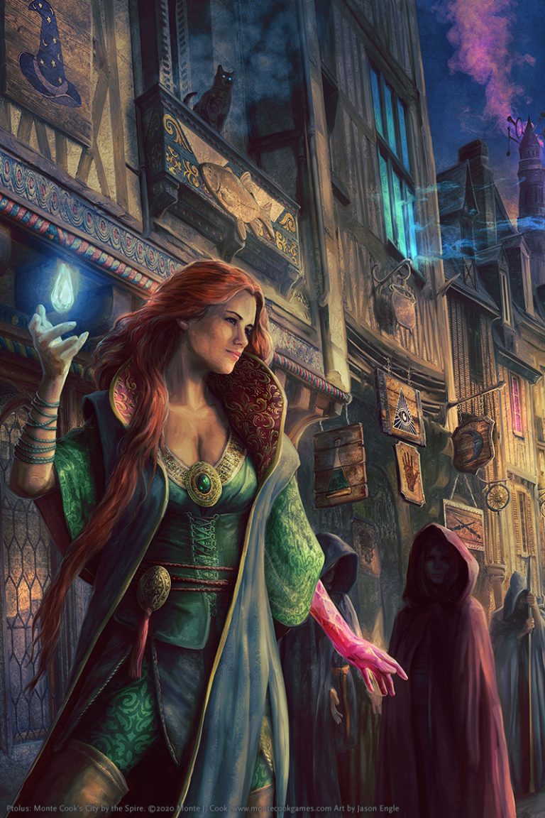 Ptolus: Monte Cook's City by the Spire - Monte Cook Games