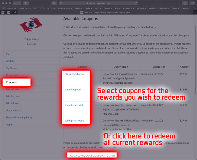 How to Claim Your Crowdfunding Reward - Monte Cook Games