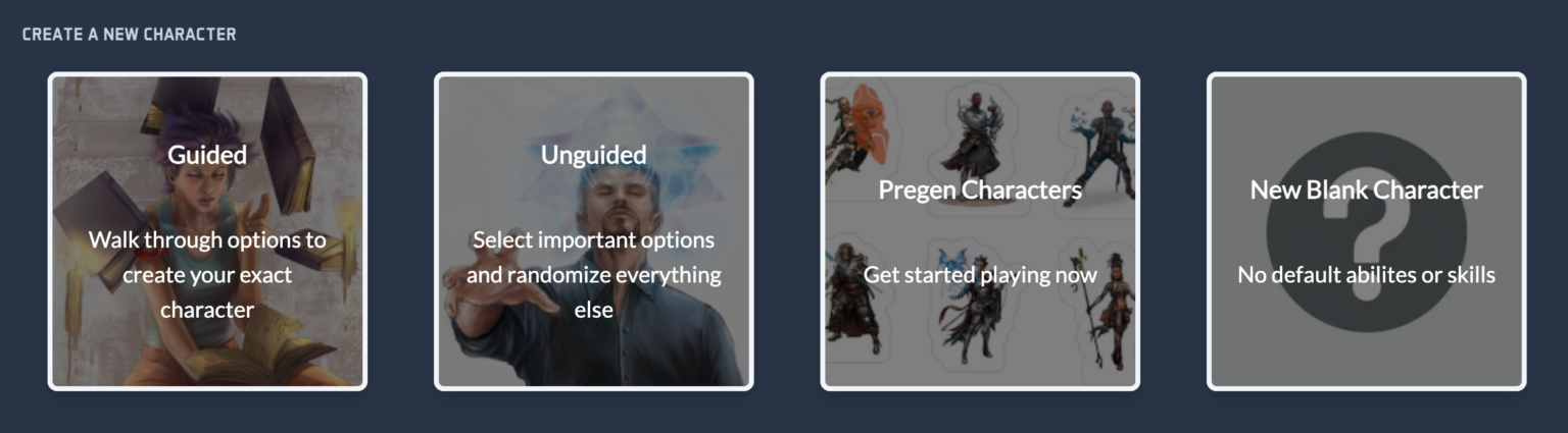 The Cypher System Character Builder Now Has Pregens! - Monte Cook Games